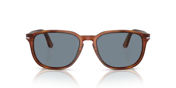 Persol Havana Square Sunglasses - Light Blue