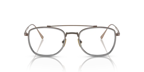 Persol Rectangle Titanium Eyeglasses - Clear