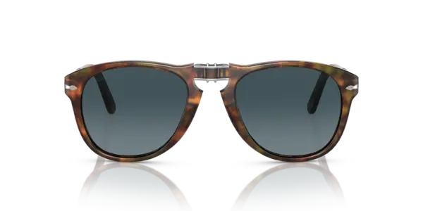 Persol 714sm Steve Mcqueen Sunglasses - Light Blue Gradient Dark Blue