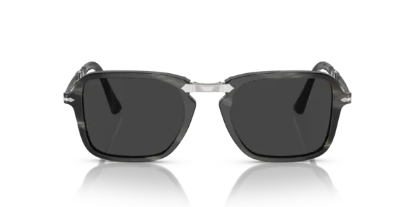 Persol Square Frame Sunglasses - Polar Black
