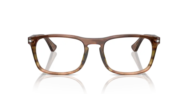 Persol Square Frame Eyeglasses - Clear