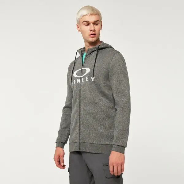 Oakley Bark Fz Hoodie 2.0 - Grey