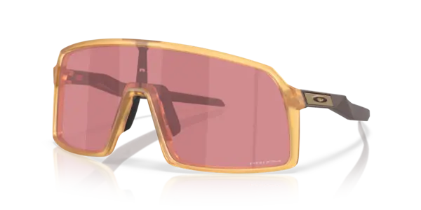 Oakley Sutro Low Bridge Fit Sunglasses - Matte Transparent Light Curry