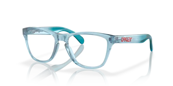 Oakley Frogskins™ Xs Youth Fit Eyeglasses - Polished Translucent Stonewash