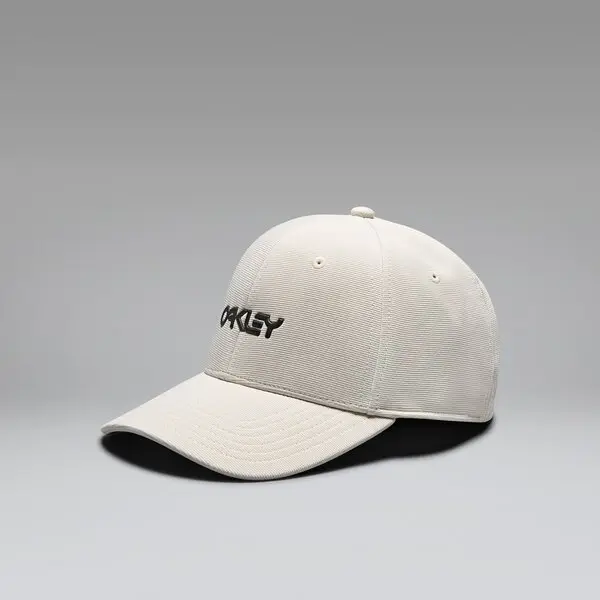 Oakley 6 Panel Stretch Metallic Cap - Black