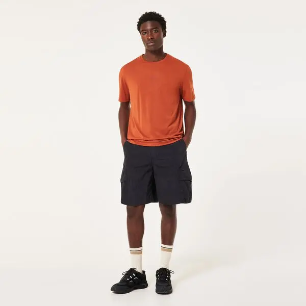 Oakley Bark New Short Sleeve - Auburn