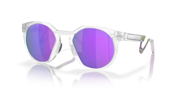 Oakley Hstn Metal Round Sunglasses - Matte Clear