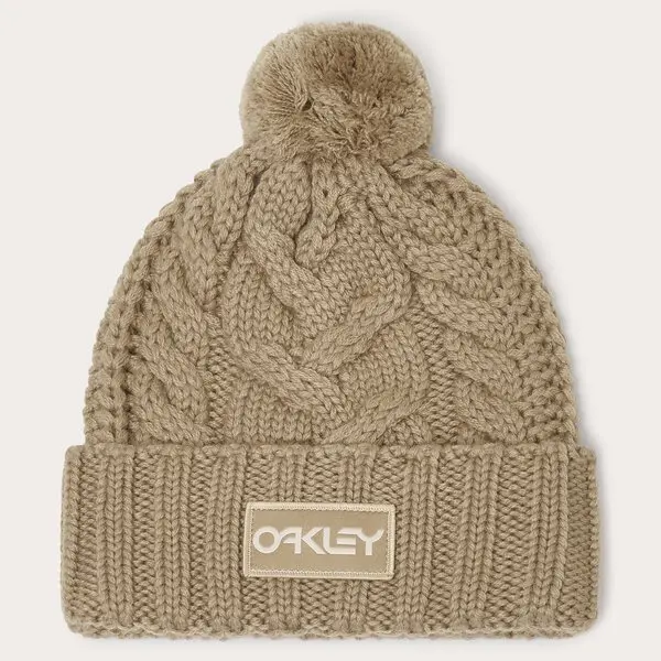 Oakley Harper Pom Beanie - Pebble