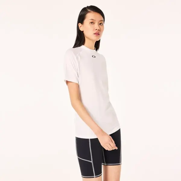 Oakley Tech Mock Neck Top - White
