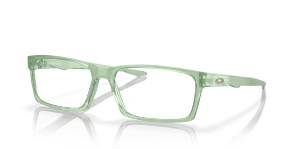 Oakley Overhead Rectangle Eyeglasses - Polished Trans Jade