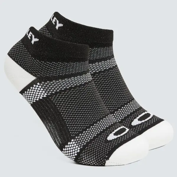 Oakley Ribbed Ellipse Short Socks - Black