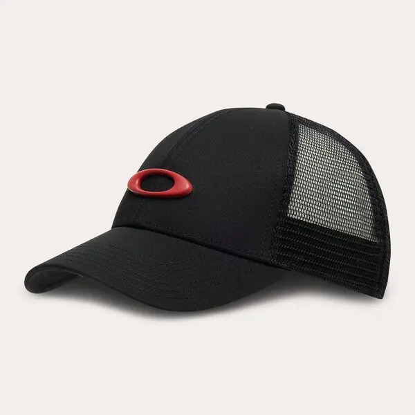 Oakley Trucker Ellipse Cap - Black,red