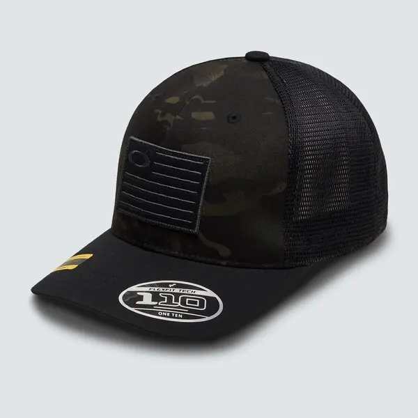 Oakley Si Flag 110 Snapback Cap - Black