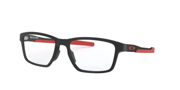 Oakley Metalink Rectangle Eyeglasses - Black