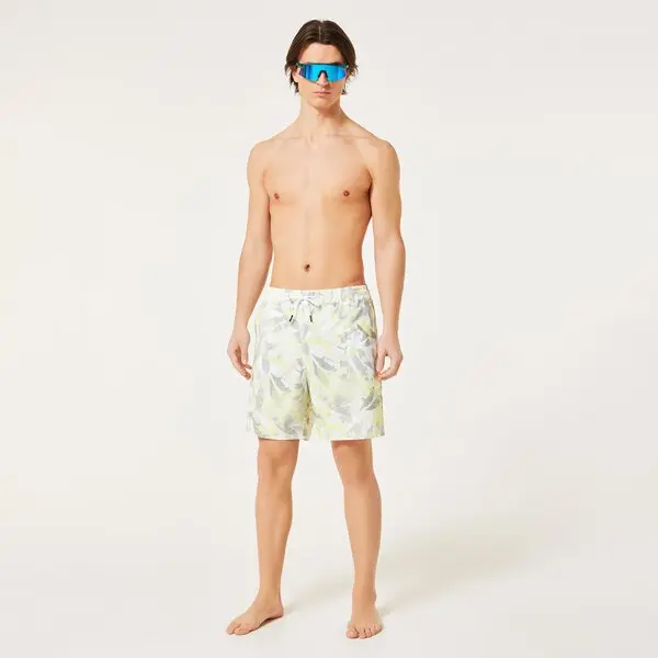 Oakley Canary Palms Rc 18 Beachshort - Camo Palm Sulphur