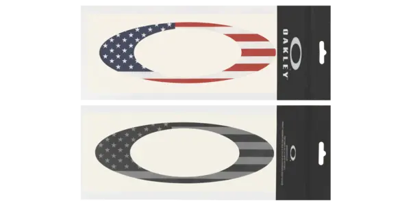 Oakley 9 Foundation Logo Sticker - Usa Flag