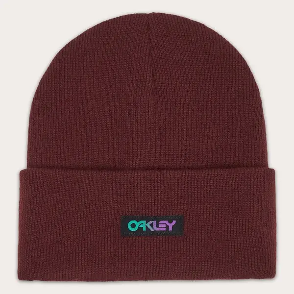 Oakley B1b Gradient Patch Beanie - Grenache