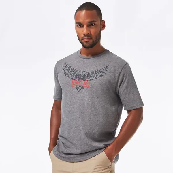 Oakley Si Eagle Tab Tee - Gray