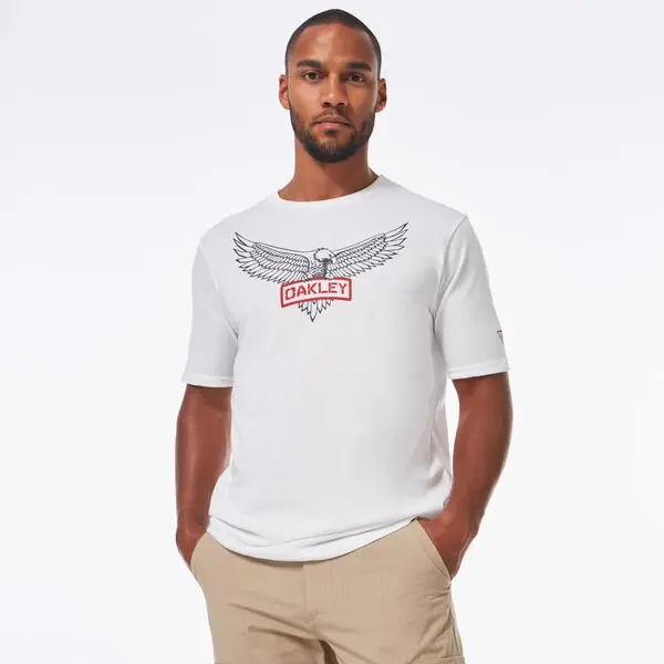 Oakley Si Eagle Tab Tee - White