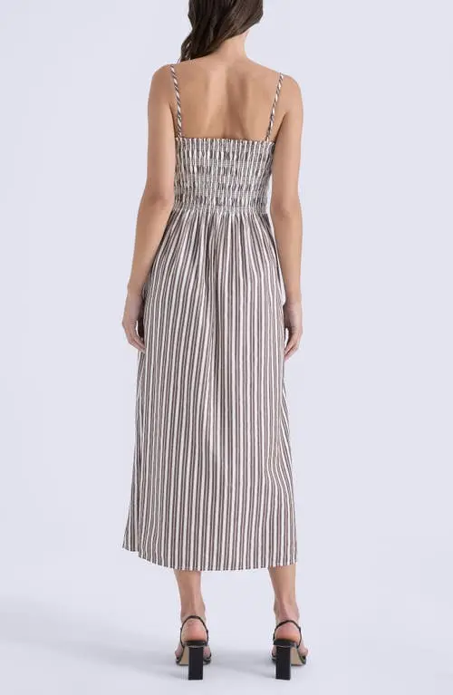 PISTOLA Bianca Maxi Sundress - Java Stripe