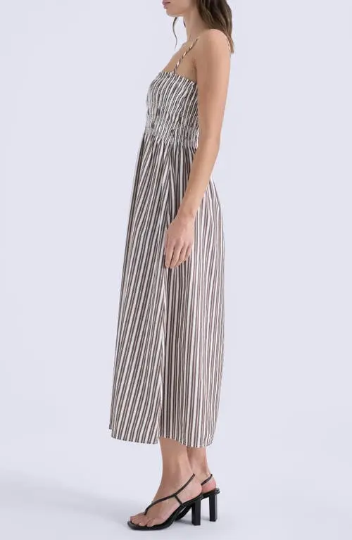 PISTOLA Bianca Maxi Sundress - Java Stripe