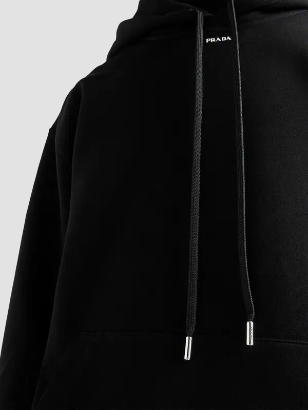 Prada Technical Cotton Hoodie