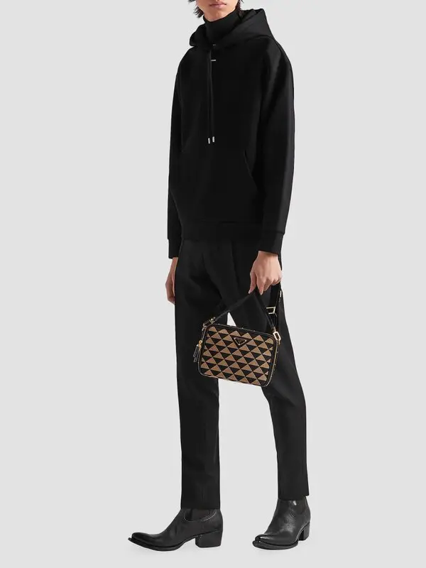 Prada Technical Cotton Hoodie
