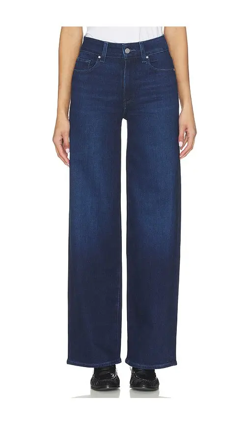 Paige Sasha Wide Leg Jeans - Moonlit Marina