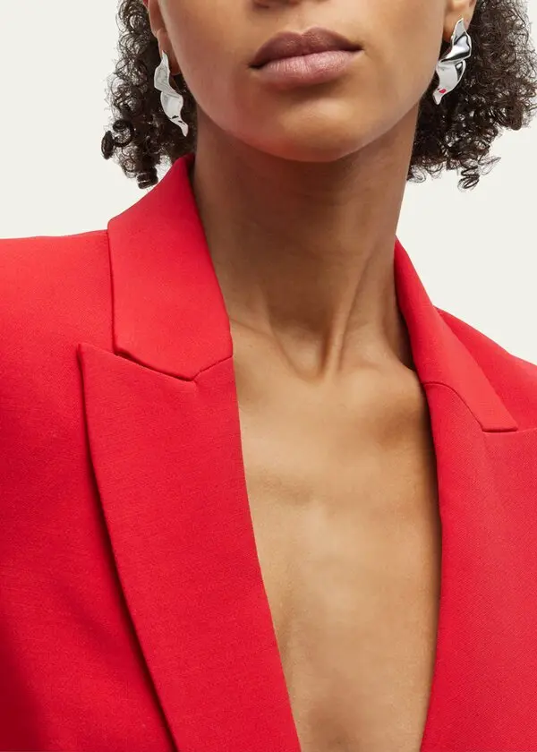 Alexis Bittar Crumpled Post Earrings - Gold