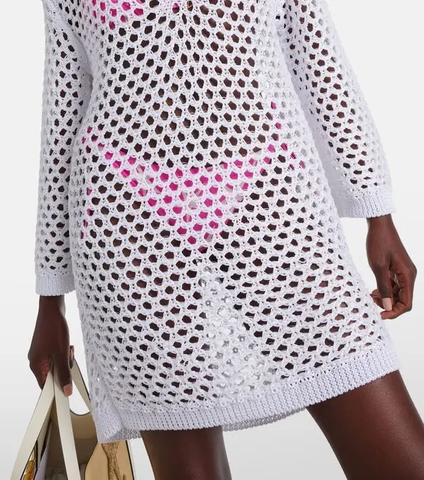 Valentino Garavani Fishnet Beach Dress