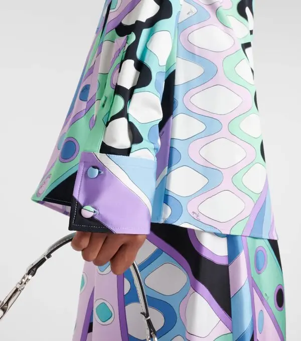 Emilio Pucci Vivara Printed Shirt - Multicoloured