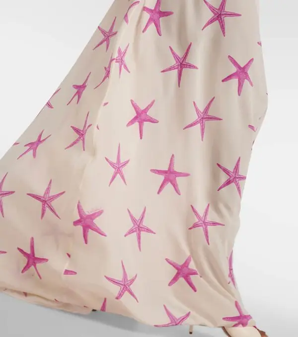 Valentino Garavani Printed Silk Gown