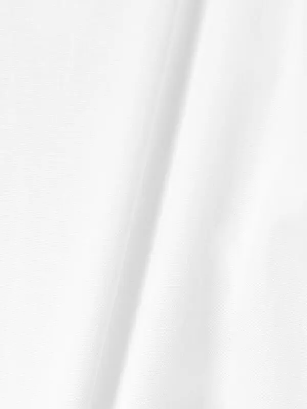 Staud Lisa Knotted Cotton Poplin Shirt