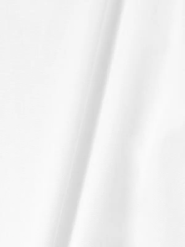 Staud Lisa Knotted Cotton Poplin Shirt