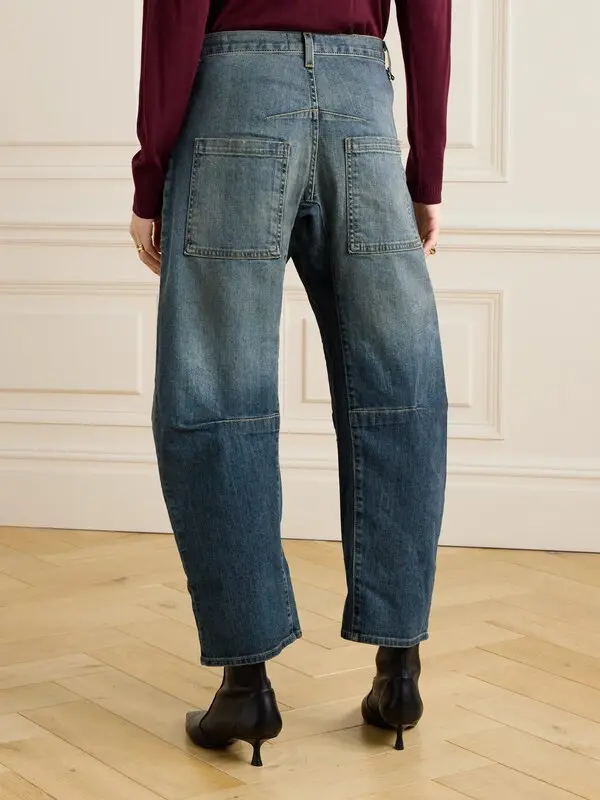 NILI LOTAN Shon Boyfriend Jeans - Blue