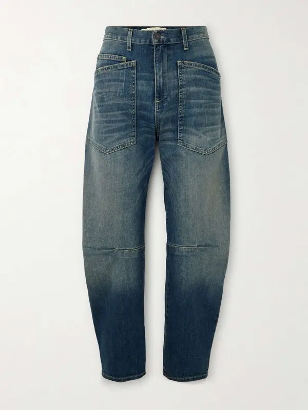 NILI LOTAN Shon Boyfriend Jeans - Blue