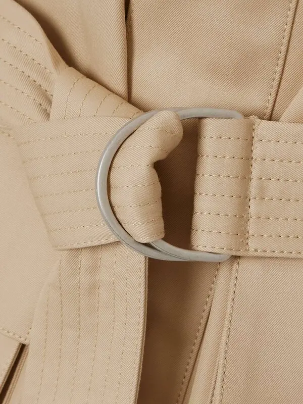 Wardrobe.NYC Belted Cotton-drill Parka