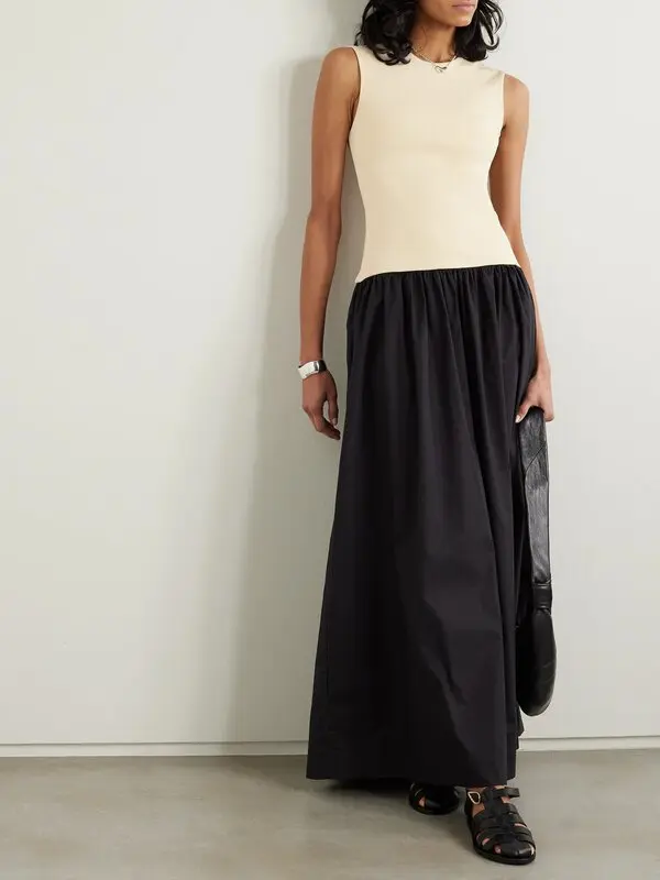 ESSE STUDIOS Two-tone Maxi Dress