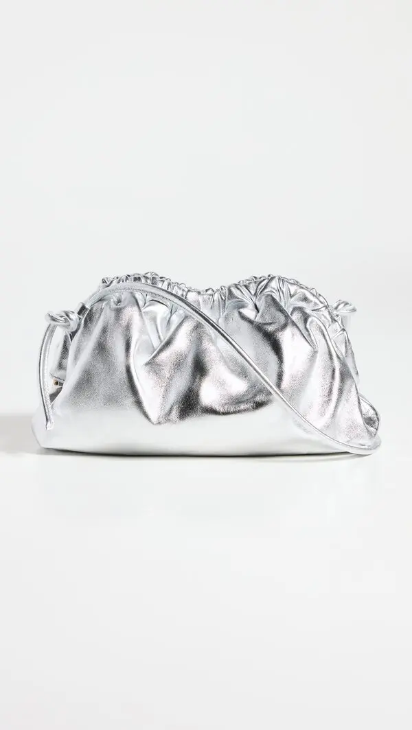 MANSUR GAVRIEL Mini Cloud Clutch - Silver