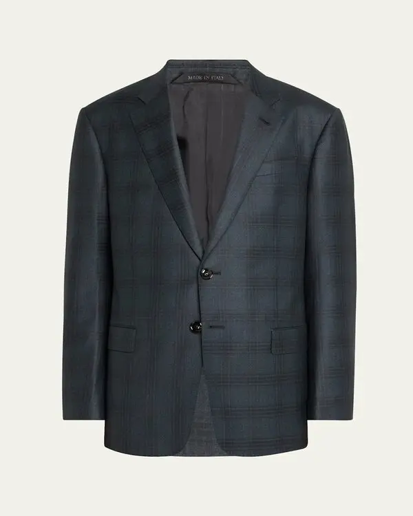 Giorgio Armani Soft Wool-cashmere Sport Coat