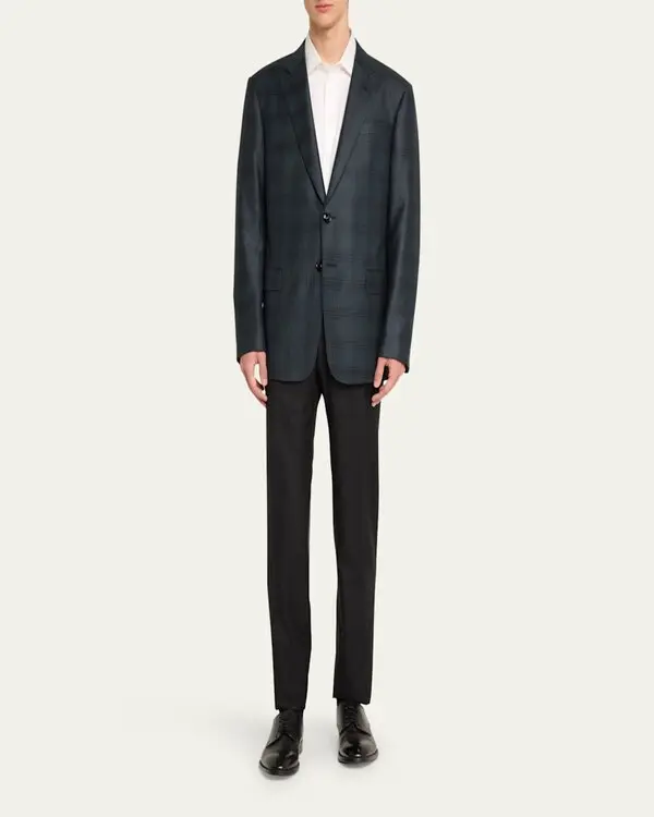 Giorgio Armani Soft Wool-cashmere Sport Coat