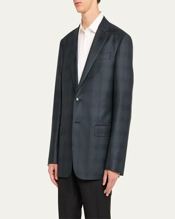 Giorgio Armani Soft Wool-cashmere Sport Coat