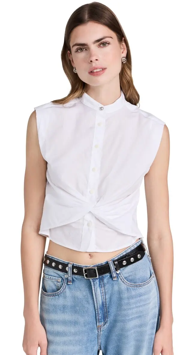 Rag & Bone Louisa Sleeveless Shirt