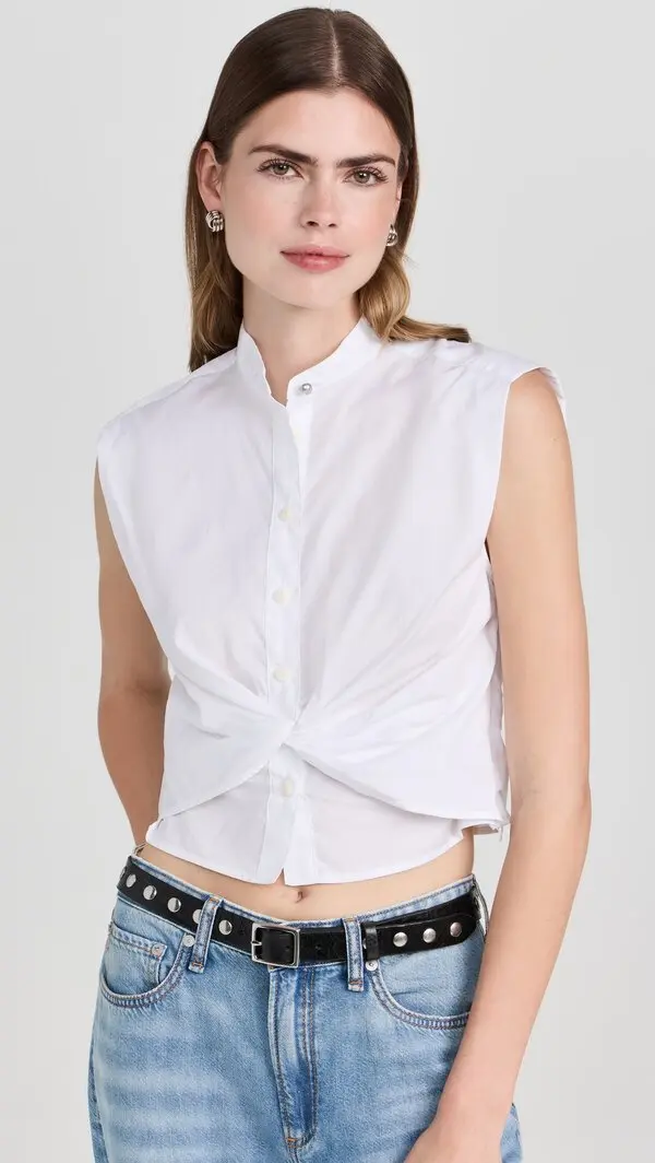 Rag & Bone Louisa Sleeveless Shirt