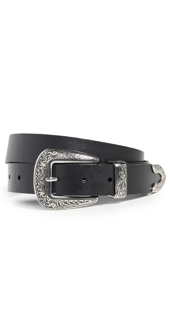 Madewell Western Belt - True Black | Editorialist display picture 2