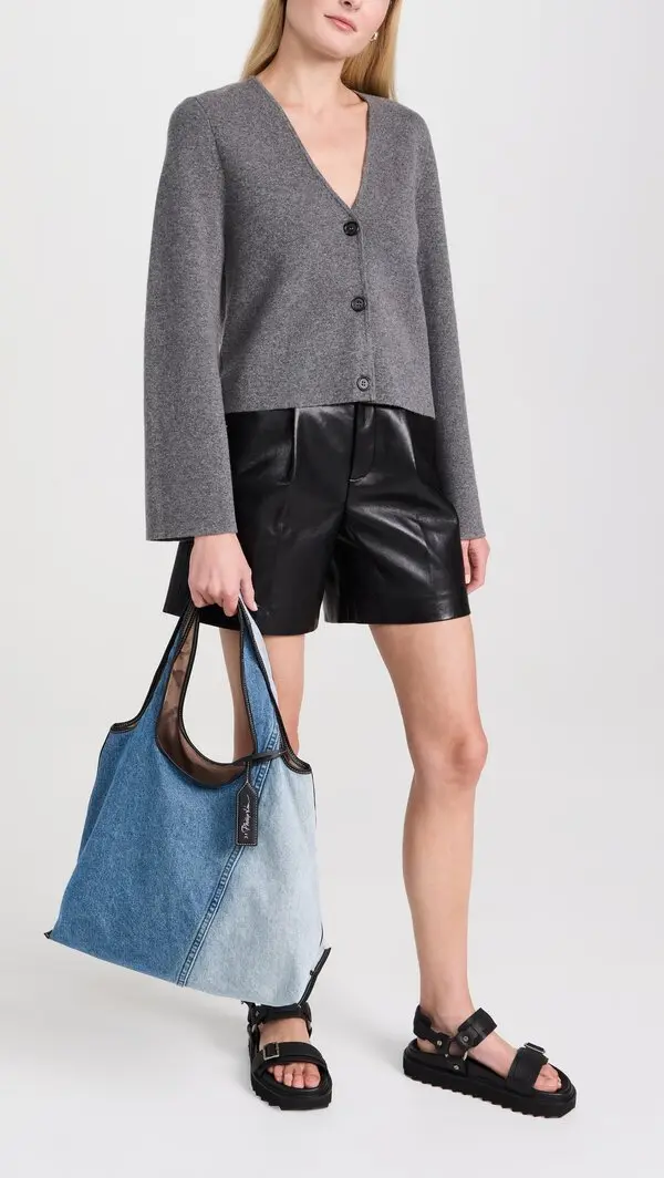3.1 Phillip Lim Denim Market Tote - Indigo