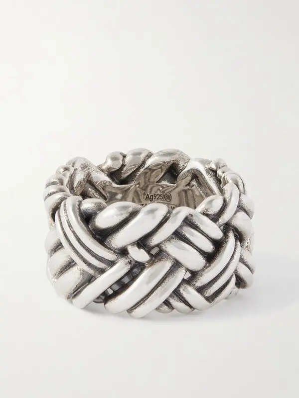 Bottega Veneta Sterling Ring - Silver