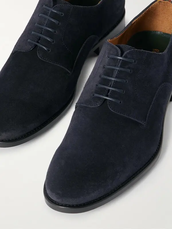 Paul Smith Suede Oxford Shoes In Blue - 40% Off | Editorialist display picture 2