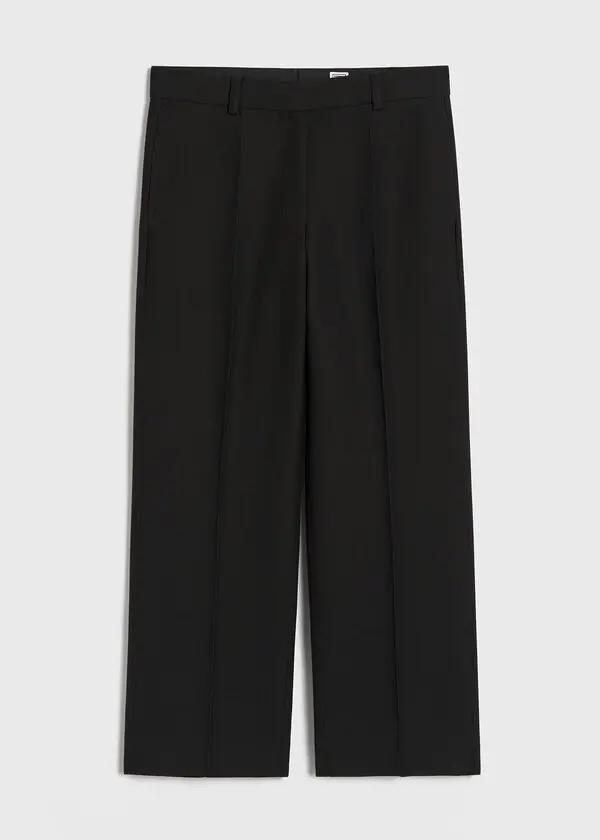 TOTEME Cropped Straight Trousers