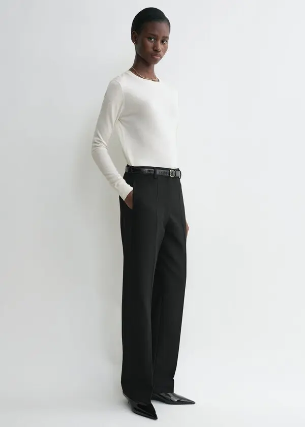 TOTEME Straight Tailored Trousers